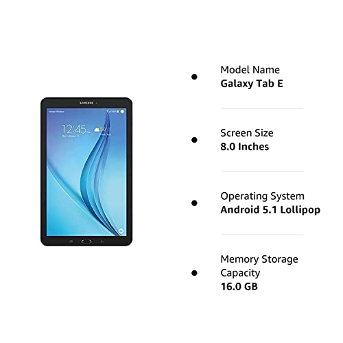 Samsung Galaxy Tab E 8 16GB 4G (Verizon) (Renewed)