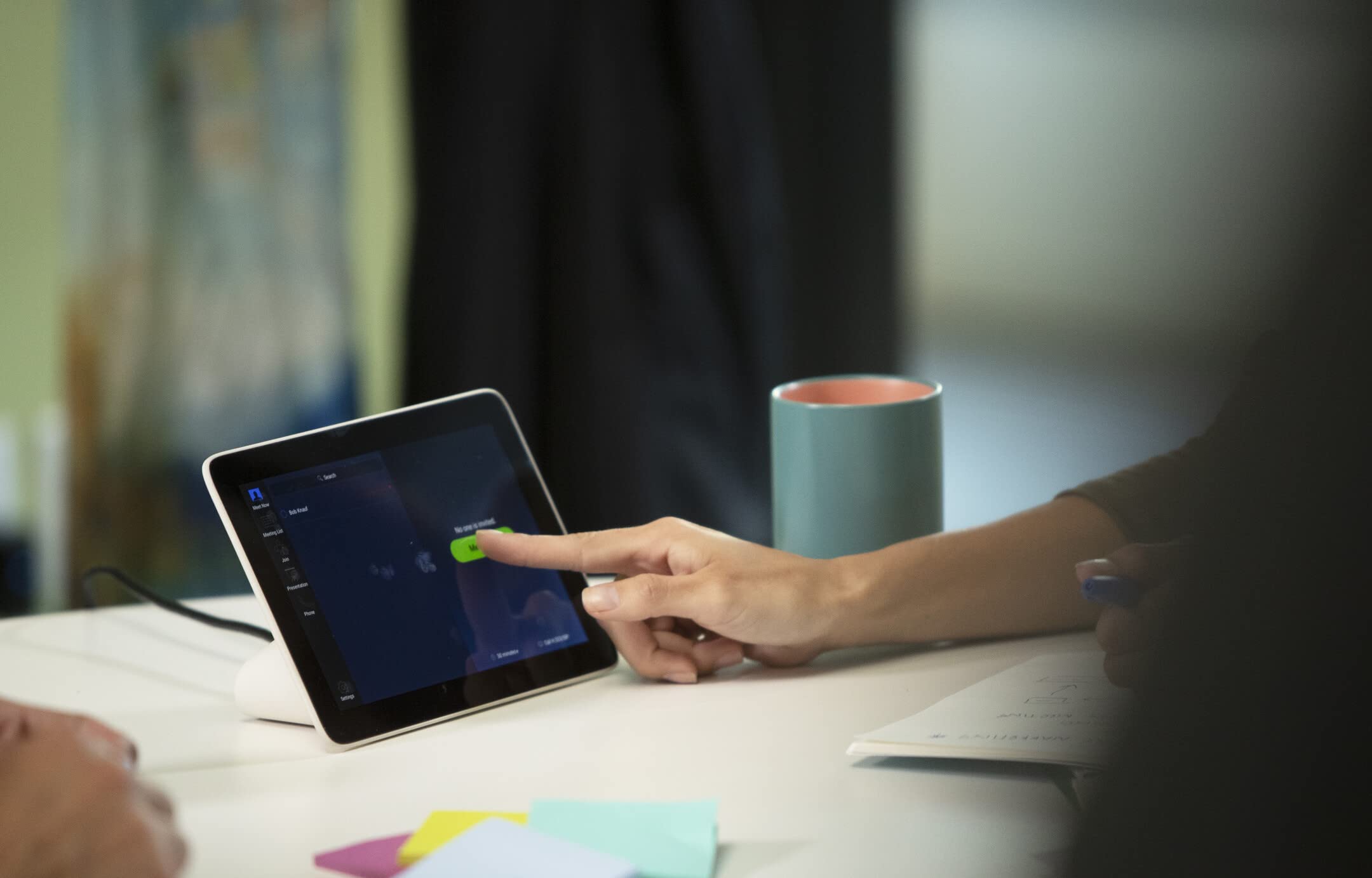 Poly - TC8 Touch Controller (Plantronics) - 8" High Resolution Touch Screen Display - Works with Poly Studio X Family and G7500