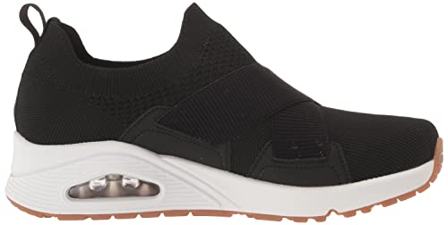 Skechers Women's UNO-This N That Sneaker, Black, 8.5
