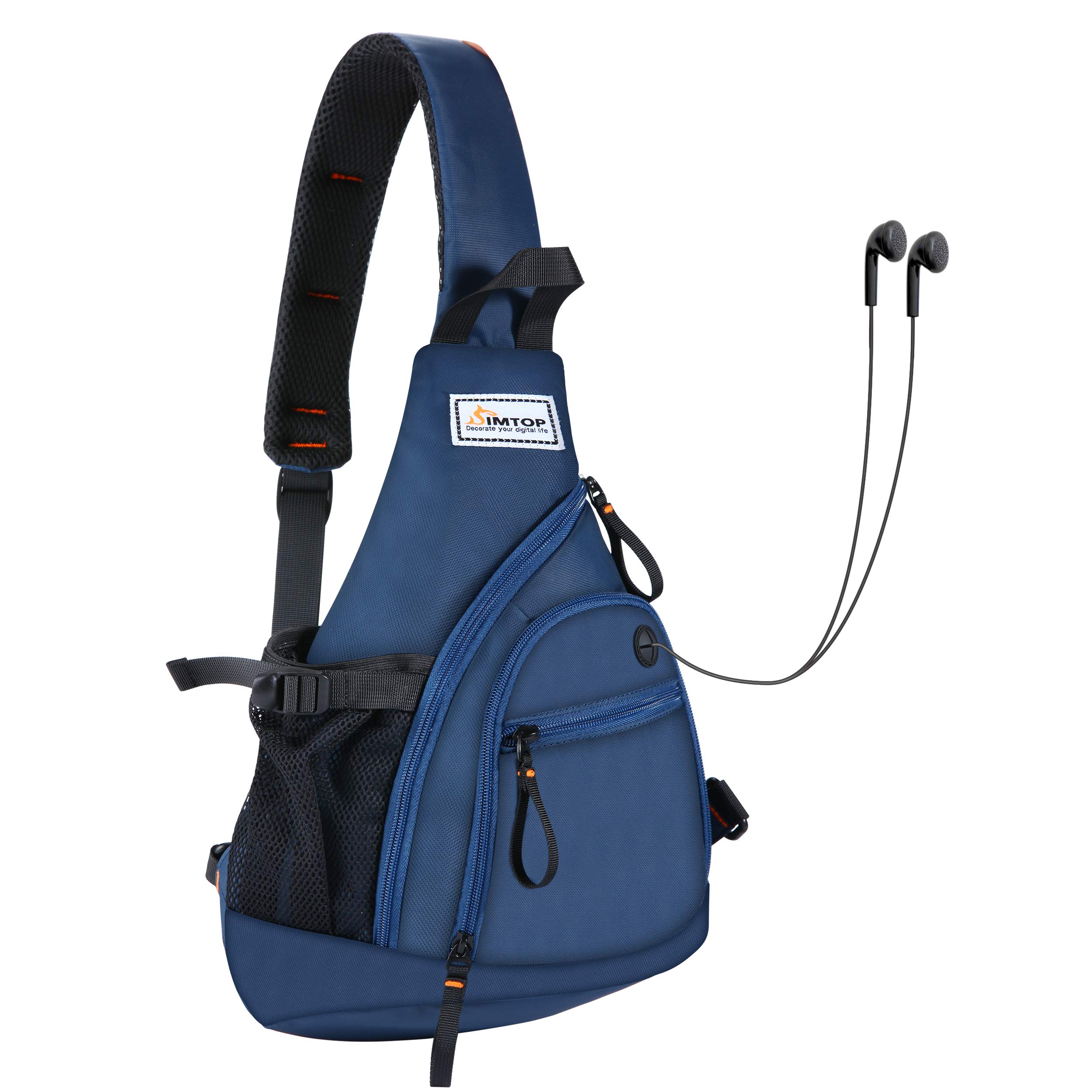SIMTOP Sling Backpack Sling Bag Crossbody Daypack Casual Backpack Chest Bag Rucksack Crossbody Sling Backpack Sling Bag