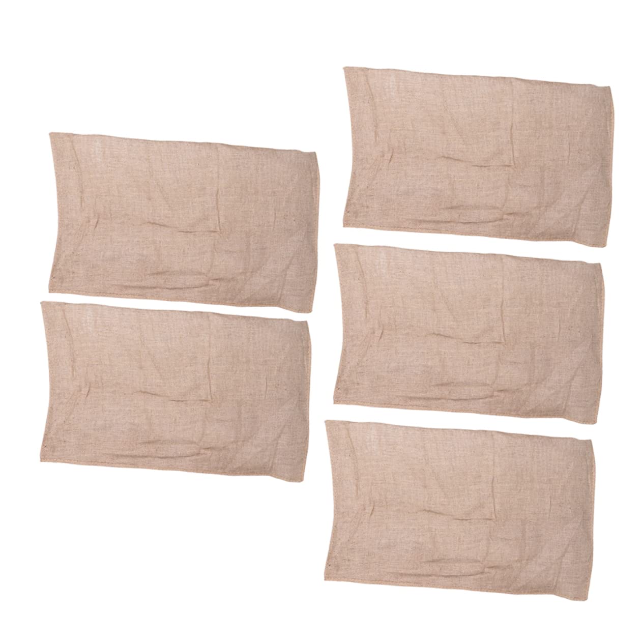 Yardwe 5pcs sack jute vegetable storage bags vegetable jute bag kitchen storage bag mesh storage bag jute bags Burlap Bags potato storage muslin produce? bag food storage grow bag Muslim