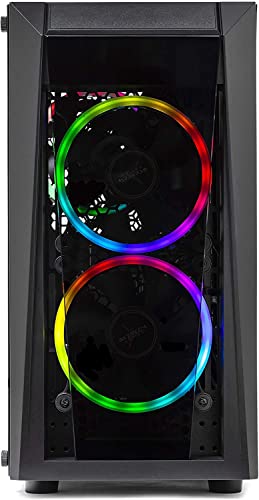Skytech Gaming Blaze ll Gaming PC Desktop – Intel i5-10400F, GTX 1660, 1TB NVME, 16G DDR4 3200, AC Wi-Fi, Windows 10 Home 64-bit, Black