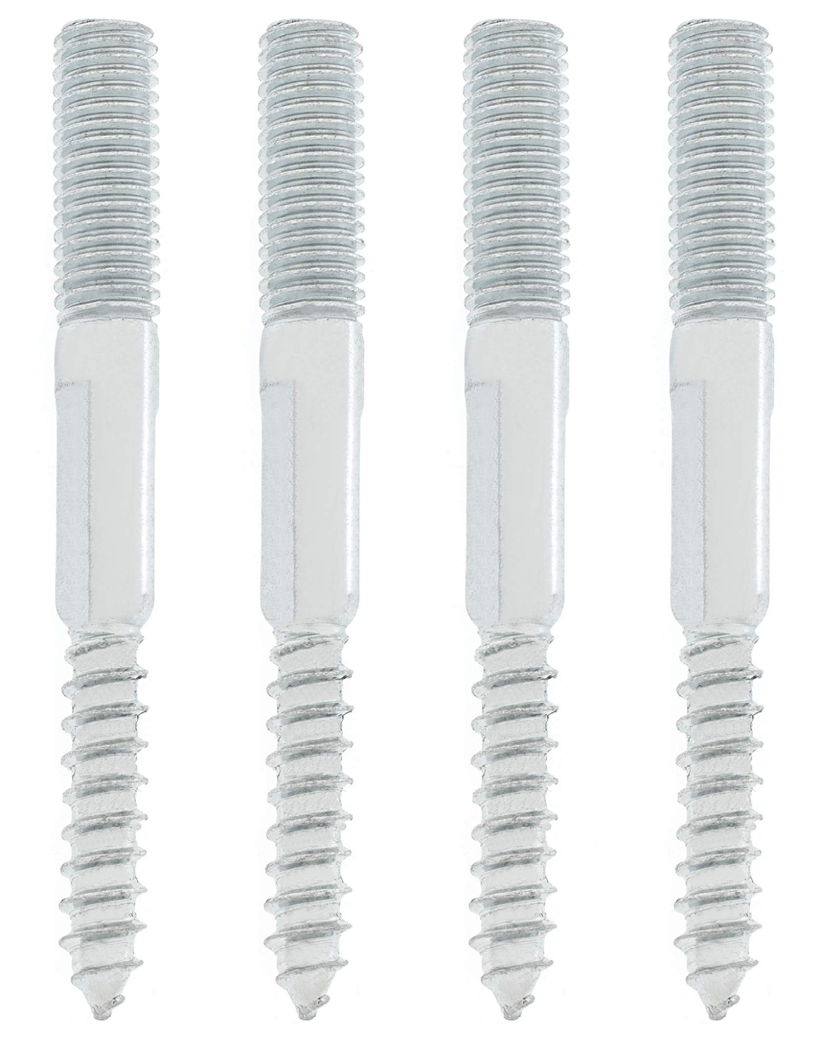Spare Hardware Parts Bed Frame Hanger Bolt (Replacement for IKEA Part #114334) (Pack of 4)