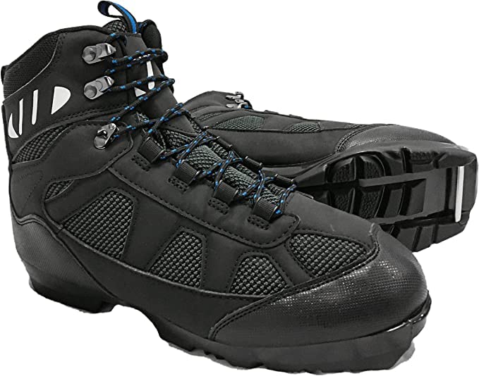 Whitewoods 306-NNN Back Country Ski Boots Black/Black 43