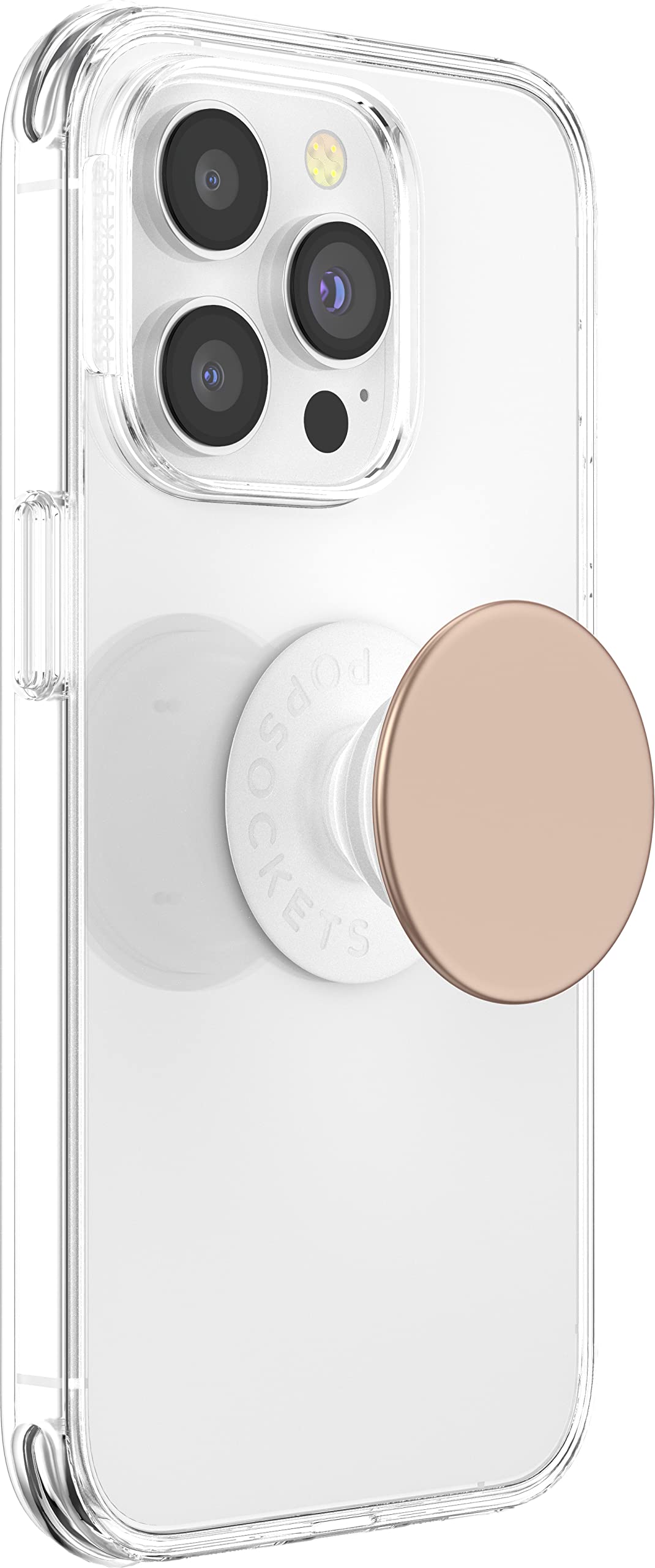 PopSockets Phone Grip with Expanding Kickstand, Solid PopGrip - Rose Gold