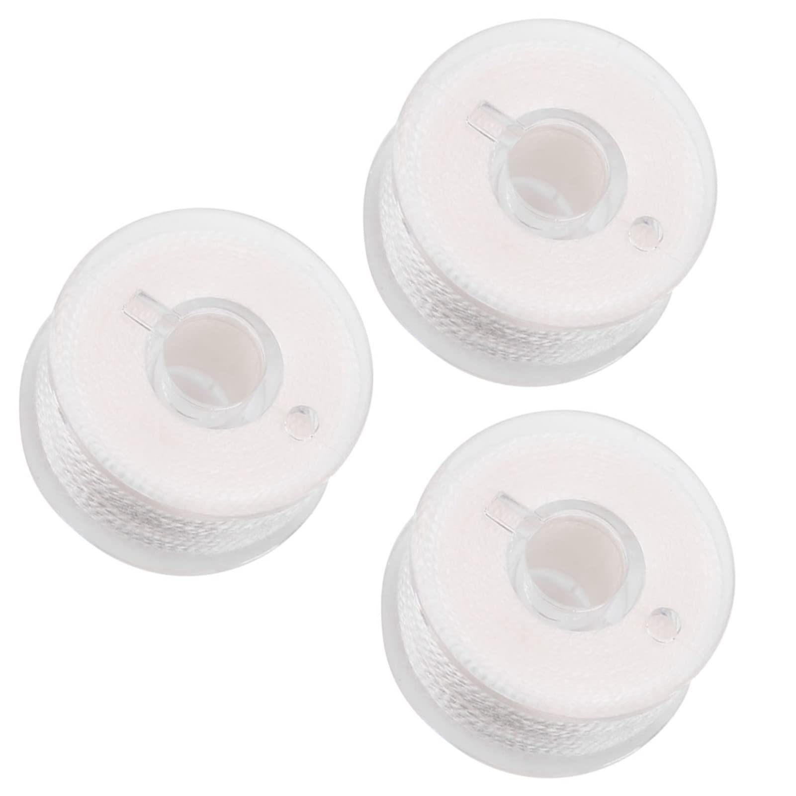 Yeuipea Fishing Bait Line, 3pcs Water Soluble PVA White Bait Line Funnel System 20m Fishing String Tape Tool Accessory