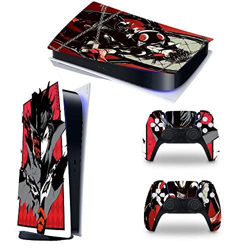 Playstation 5 Digital Edition Skin Set – Gun Online Game - HD Printing Vinyl Skin Cover Protective for PS5 Digital Edition Console and 2 PS5 Digital Edition Controller