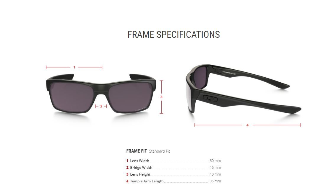Oakley Twoface Covert Sunglasses Matte Black with Prizm Daily Polarized Lens + Sticker