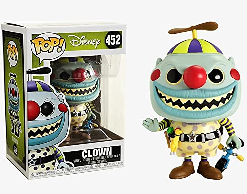 POP Disney: The Nightmare Before Christmas - Clown (Halloween Town) Funko Vinyl Figure (Bundled with Compatible Box Protector Case)