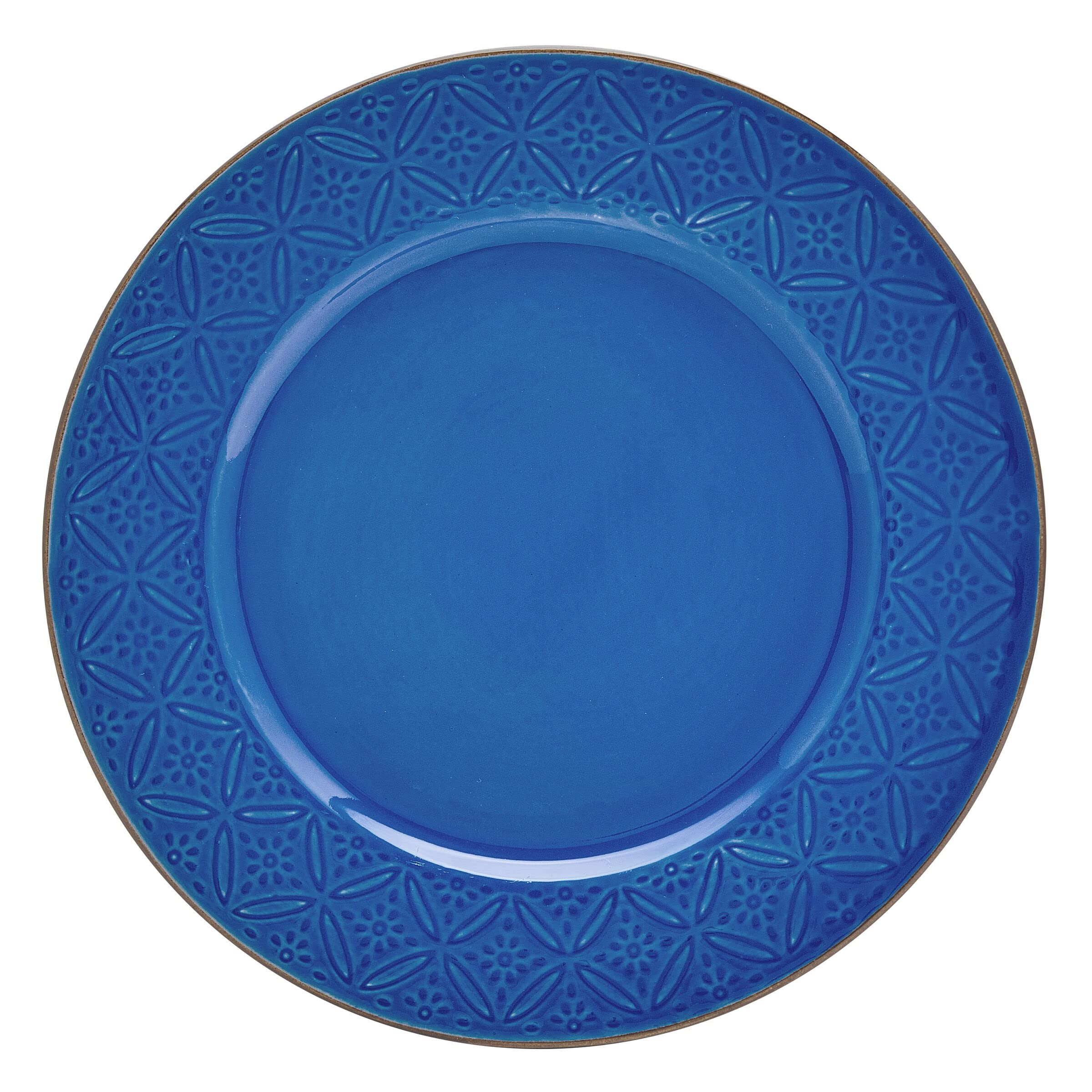 Pfaltzgraff Kori 12 Piece Dinnerware Set, Service for 4, Blue