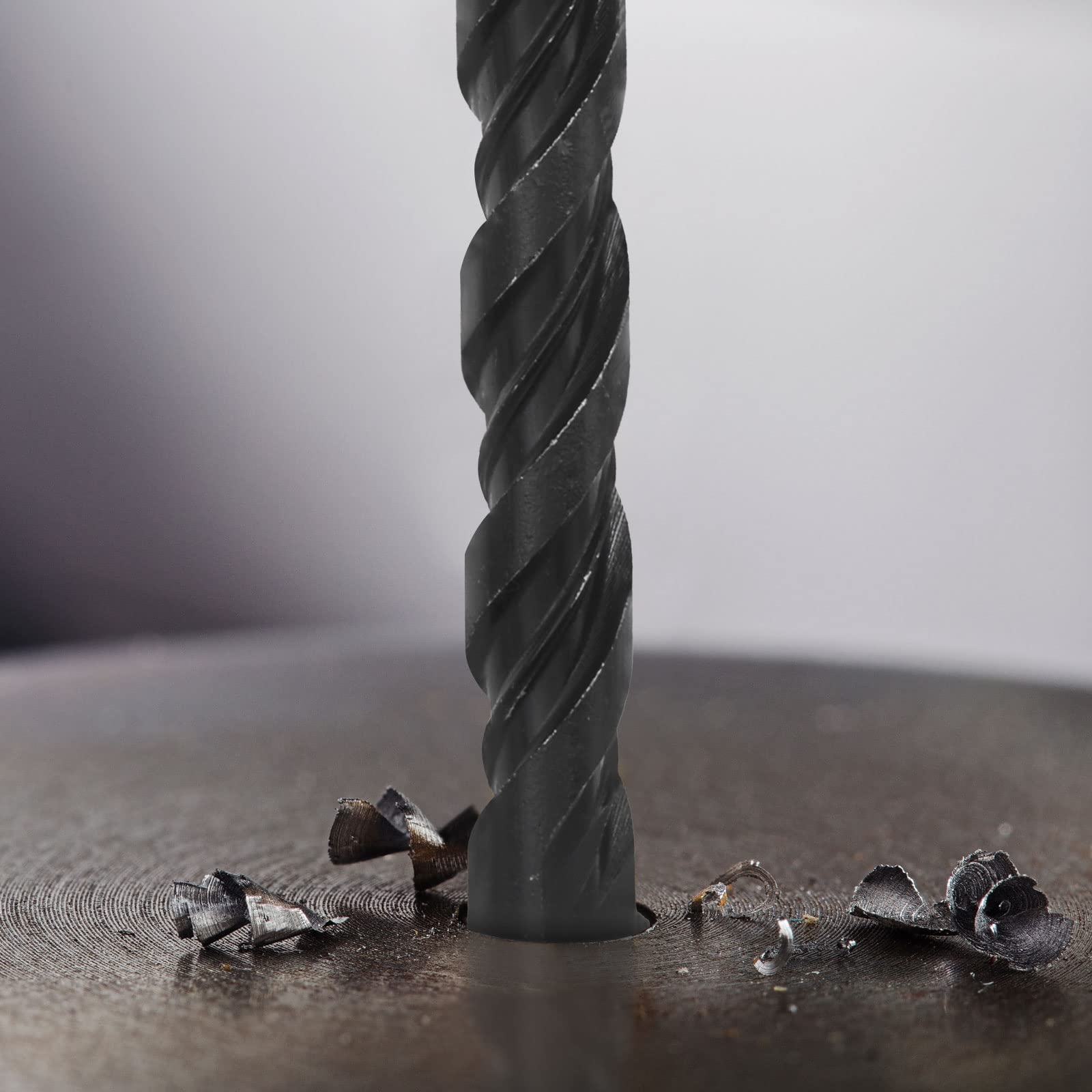 uxcell Masonry Drill Bit Carbide Tip Spiral Rotary Tool, 10mm Cutting Dia (Black) 2 Pcs
