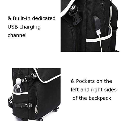 Soccer Player C-Ronaldo Individualized Laptop Outdoor Multifunction Backpack Travel Daypack Fans Bag For Men Women