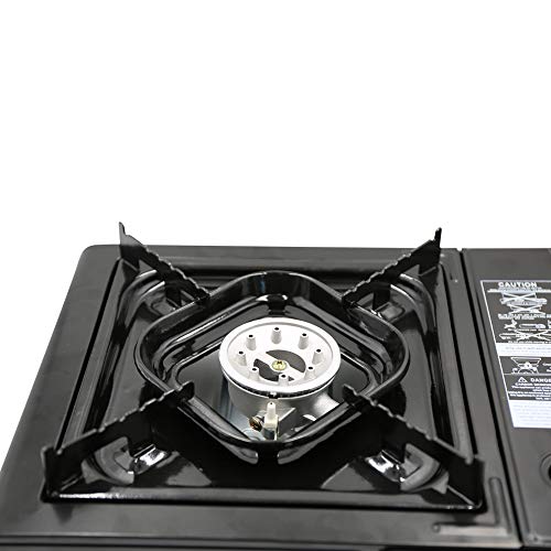 PLANA Butane Gas Stove, Sliver, One Size