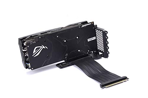 Phanteks PH-VGPUKT_02 β Universal Vertical GPU Bracket with 220mm Flat Line Pci-E X16 Riser Cable Kit