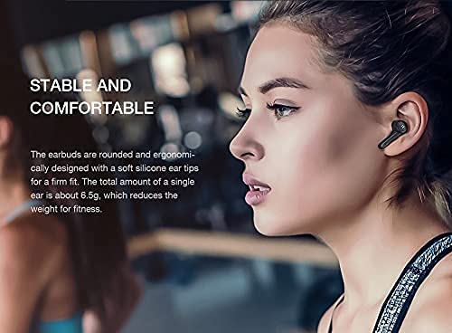 Spracht Zum Truly Wireless Bluetooth 5 Stereo Earbuds, Black (Zum-BT-TWS-2)