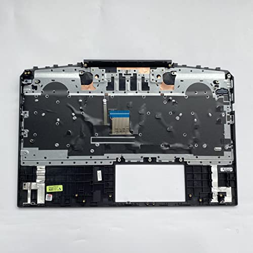Replacement for HP Gaming Pavilion 15-DK 15-DK0126TX TPN-C141 Laptop Upper Case Palmrest Green Backlit Keyboard Assembly Part L57593-001 AP2K8000310