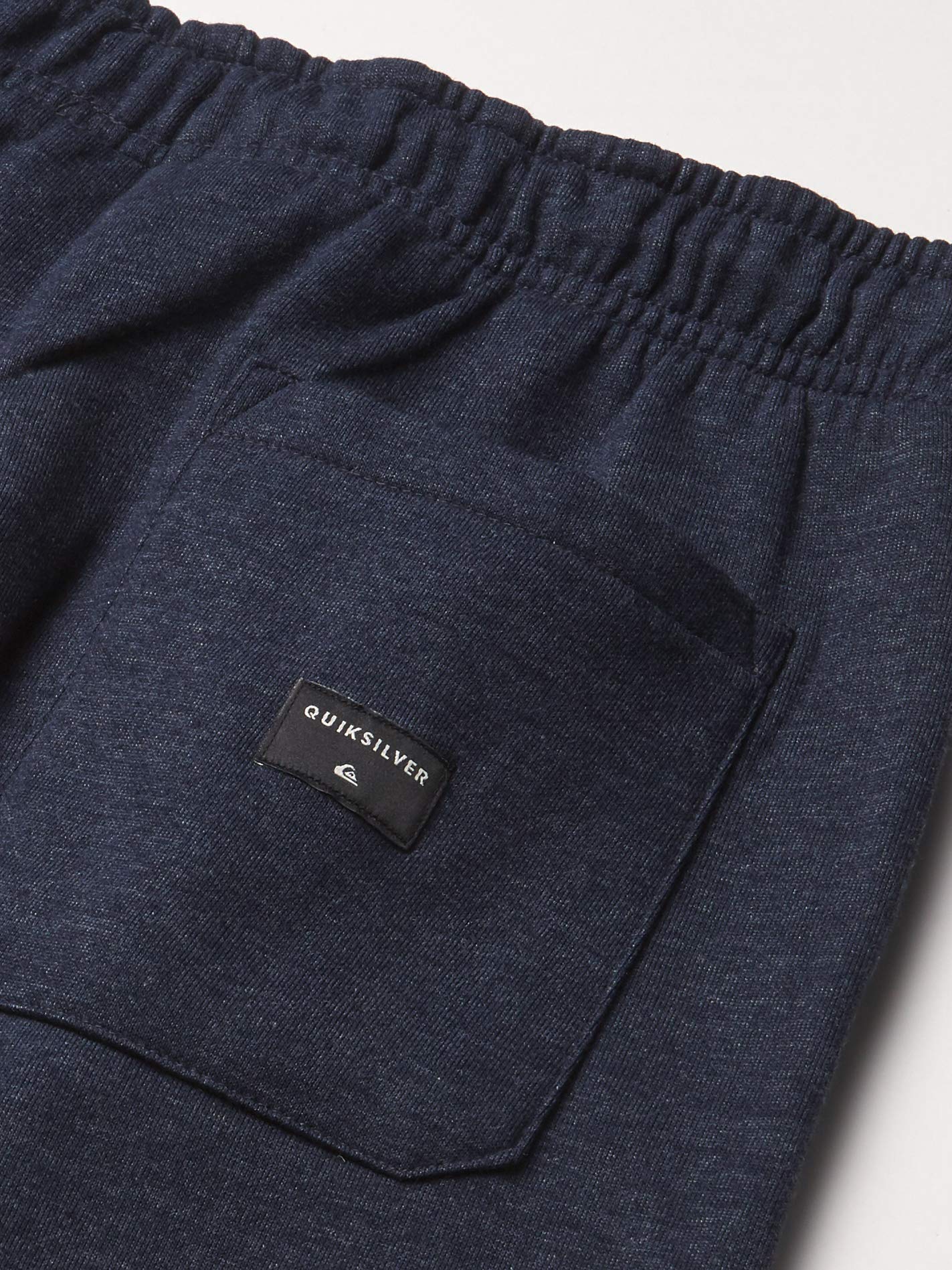Quiksilver Boys Elastic Waist Fleece Sweatpant, Navy Blazer Heather Trackpant Screen Youth, M/12