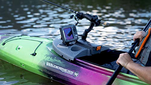 Wilderness Systems Pungo Dashboard | Kayak Dashboard with Dry Storage| Console for Pungo Kayaks, Gray, One Size (9801076)