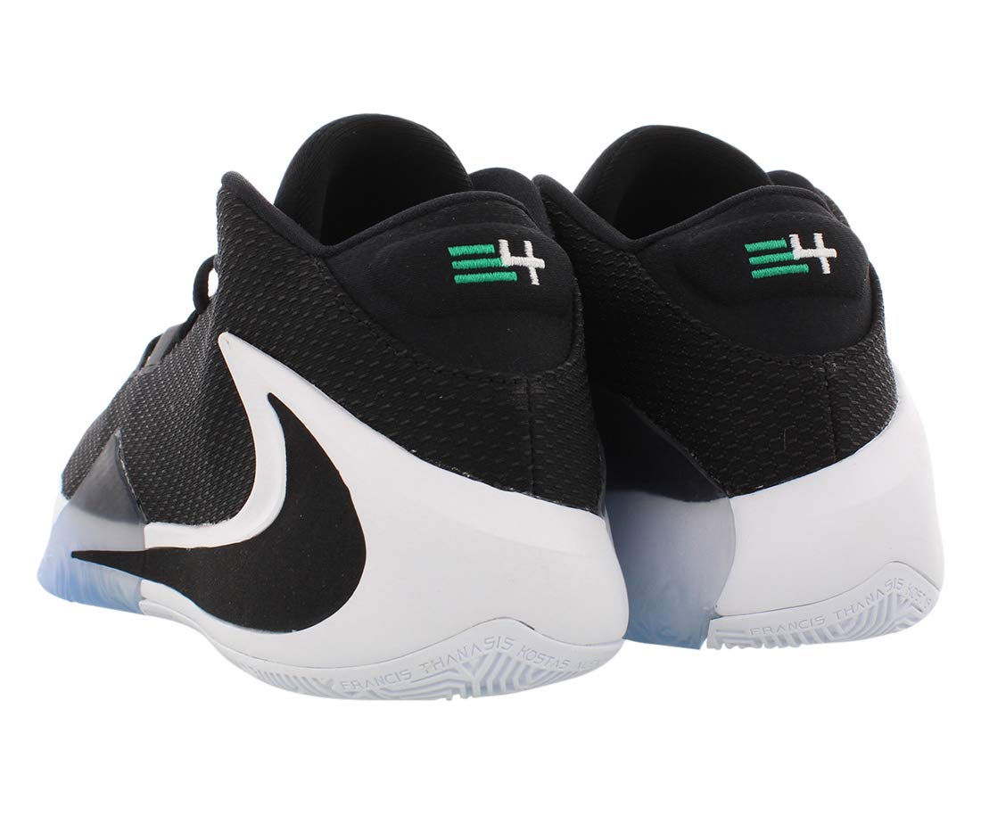 Nike Zoom Freak 1, Black / Black-white-lucid Green, 13.5 Women/12 Men