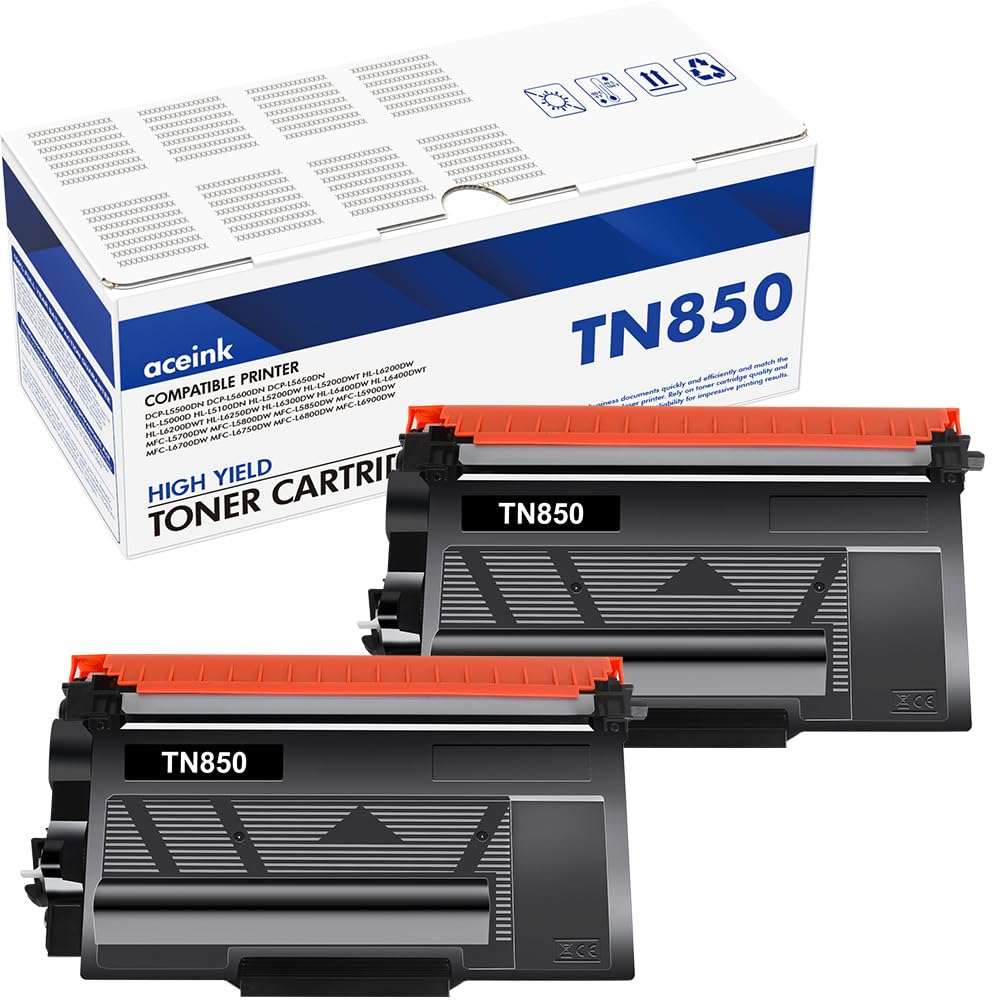 TN660 TN-660 TN630 Toner Cartridge: 2 Pack High Yield Black Compatible TN 660 TN 630 TN-630 Toner Replacement for Brother HL-L2300D HL-L2380DW HL-L2320D HL-L2340DW DCP-L2540DW MFC-L2700DW Printer
