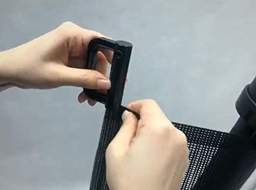 Replacement Parts of 2PCS Handle Latches Including Screws for Babepai Retractable Gate Black Repair Parts for Asin B07WXRJQDS