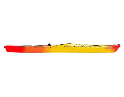 Perception Kayaks Carolina 14.0 Kayak, Red/Yellow