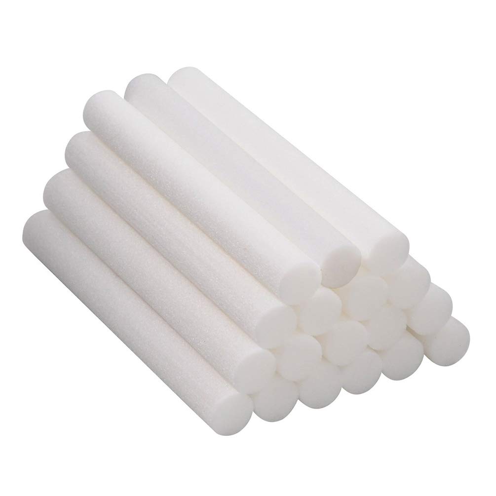 SIXKIWI 12-Units Replacements Sponges Wicks for Cute Lotus Humidifiers, Diameter 0.28inch x Length 1.77inch(12 Units)