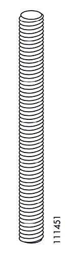 Spare Hardware Parts Bed Frame Long Threaded Screw (Replacement for IKEA Part #111451) (Pack of 4)