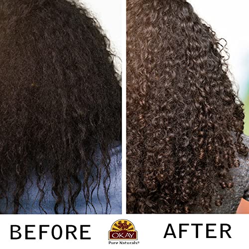OKAY BLACK JAMAICAN CASTOR OIL MOISTURE GROWTH SHAMPOO 12oz / 355ml