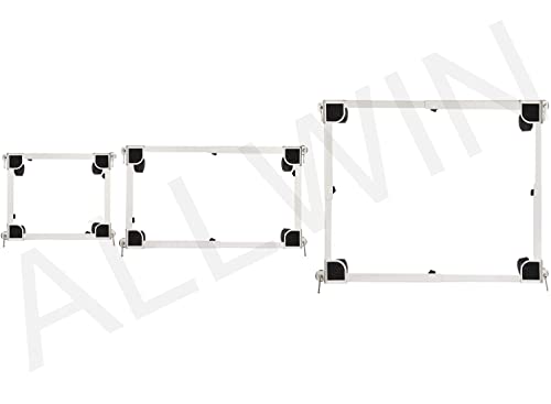 SK Traders TAFTA Heavy Duty Front/Top Load Washing Machine/Refrigerator Trolley Stand 99.9% Made of Metal (Weight Lift Upto 44Kg) Black