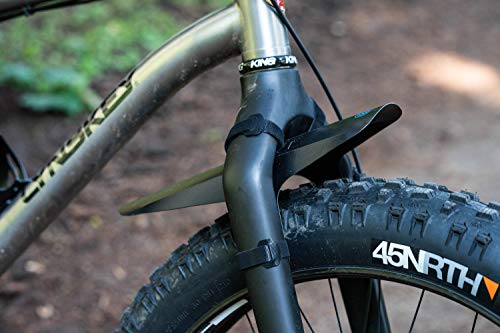 Portland Design Works Portland Desing Works | Mud Shovel 6.5 Fat Bike Fork Fender, Black Topo (373)