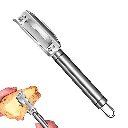 Potato Peeler, Swivel Vegetable Peeler, Built-in Potato Eye Removing Kitchen Peeler with Ultra Sharp Stainless Steel Blades, Dishwasher Safe Kitchen Peeling tool for Fruits and Vegetable Peeling
