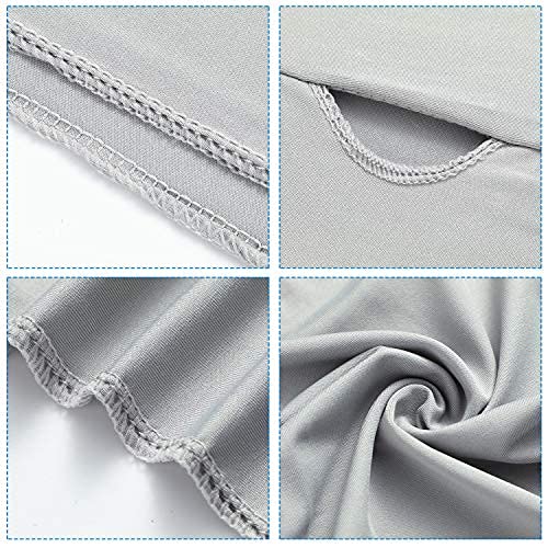 SATINIOR 4 Pairs Cooling Shawl Arm Sleeves with Finger Hole Anti-UV Arm Sleeves for Women Golfing Driving
