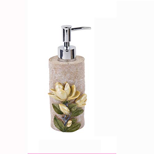 Soap Dispenser Elegant European Ceramic Hand Bottle Shampoo Shower Gel Hand Soap Dispenser Soap Dispenser for Bathroom Kitchen