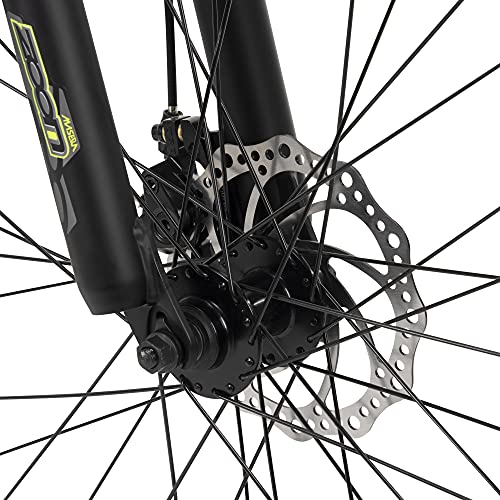 ROYCE UNION RTE 26” Electric Mountain Bike, Pedal Assist to 20MPH, Matte Black, 8 Speed, Removable 36V 10.4AH Lithium Battery