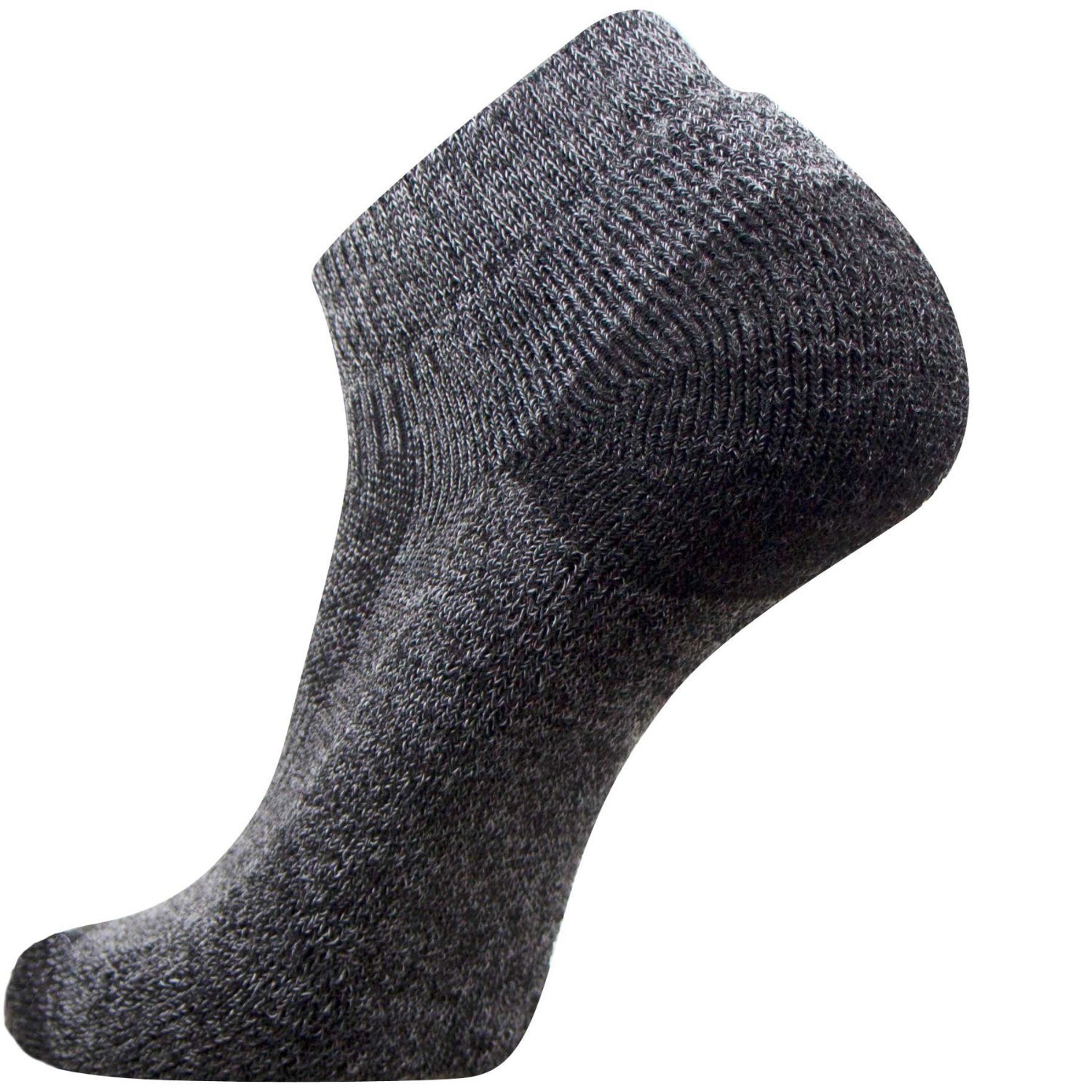 Pure Athlete Walking Socks - Comfortable Padded Walking Socks - Use for Jogging, Running, Working Out (White, Large)