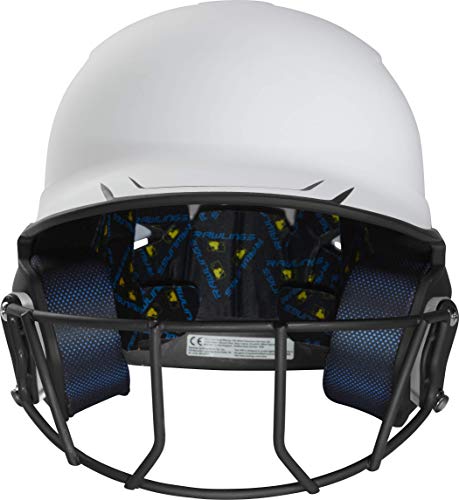 Rawlings | MACH ICE Fastpitch Softball Batting Helmet with Facemask | Junior & Senior Sizes | Multiple Styles
