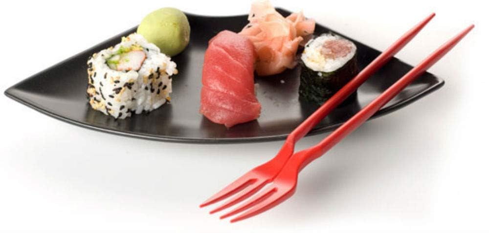The Chork - Chopsticks and Fork in ONE!! (Red - 24 Pack)