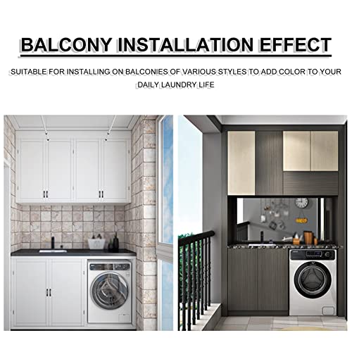 White Utility Sink Laundry Tub Bathroom Sink, High Back Wall Mounted Washing Hand Basin 26.7-inch Farm Style for Washing Room Garage and Basemen (Color : White-B, Size : 68x40x21cm)