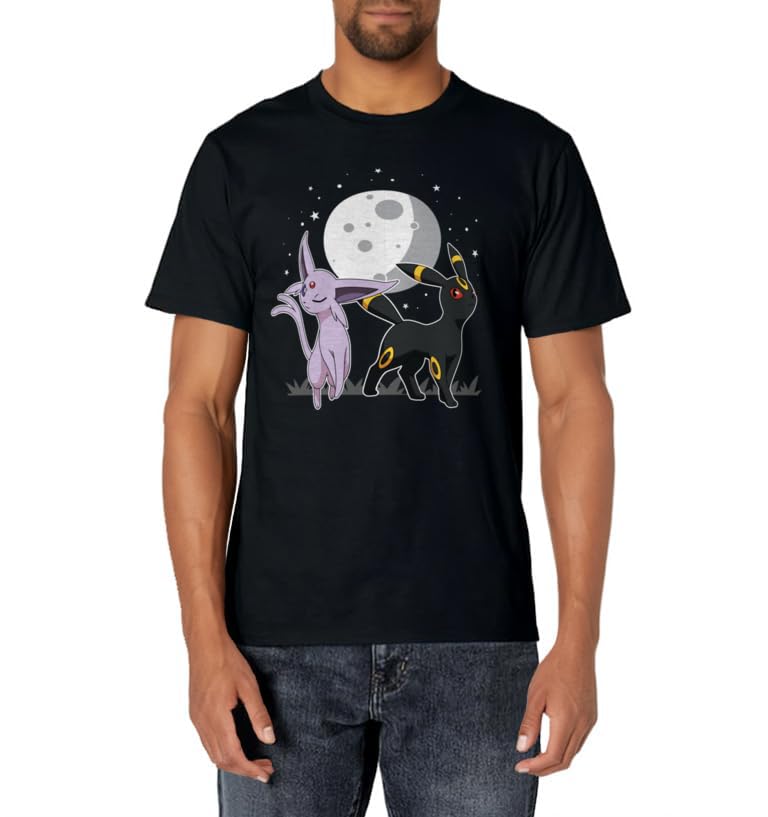 Pokémon - Celestial Espeon And Umbreon T-Shirt