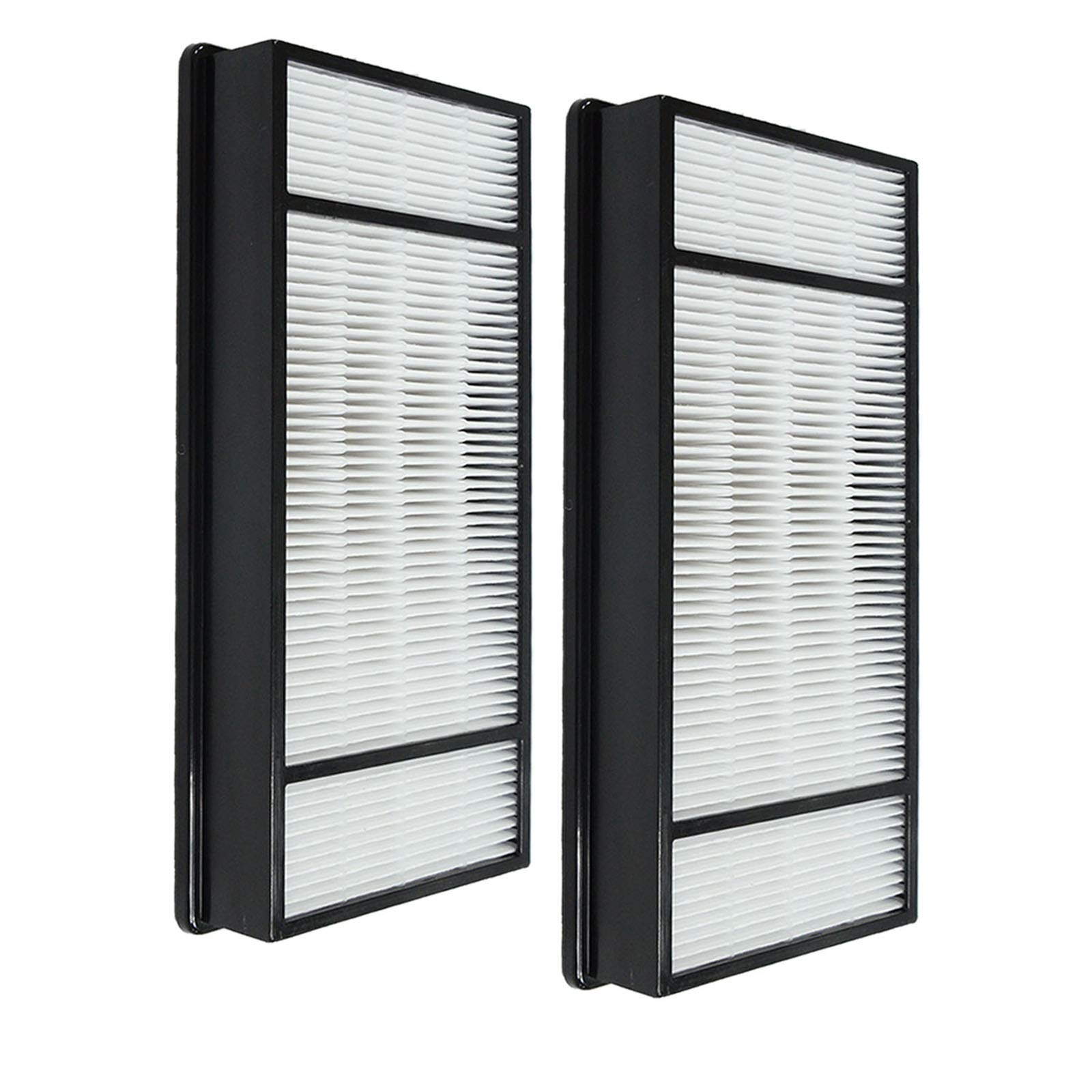 PUREBURG HRF-H1 True HEPA Replacement Filters Compatible with Honeywell HRF-H1 HRF-H2 H Type Fits Model HPA050, HPA150, HPA060, HPA160, HHT055 and HHT155 Air Purifiers,H13 Air Clean,2-Pack