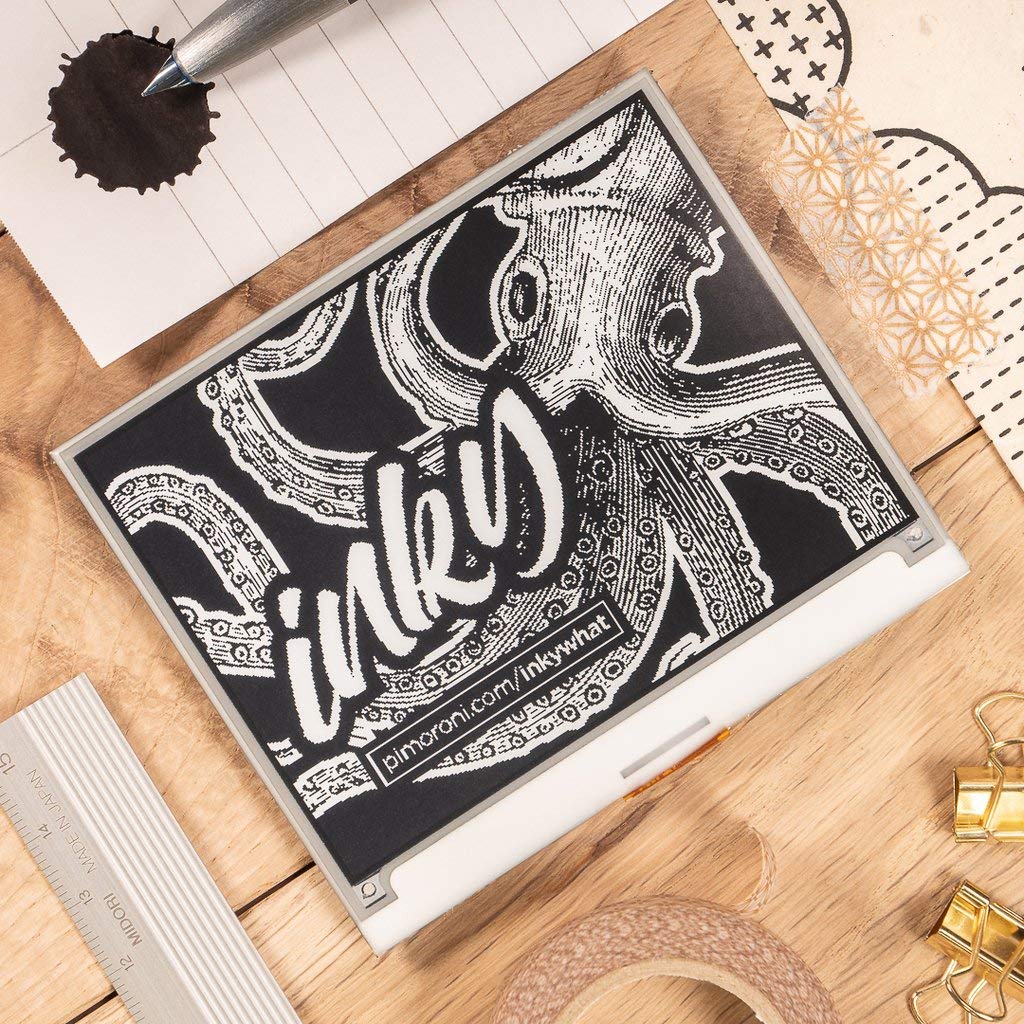 Pimoroni Inky What (ePaper/eInk/EPD) – Black/White