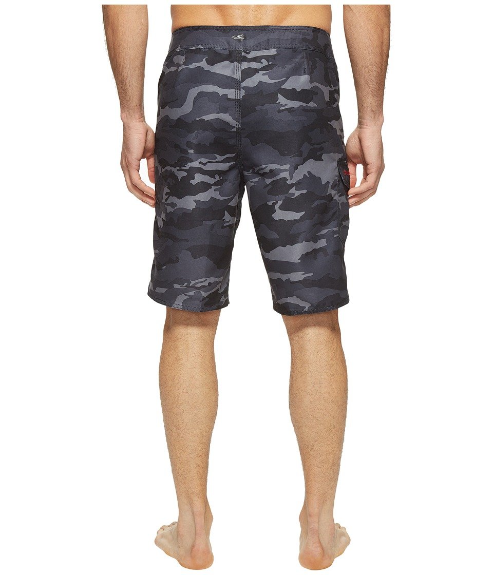 O'NEILL Mens Santa Cruz Printed 2.0 Swim, Black Camo, 28