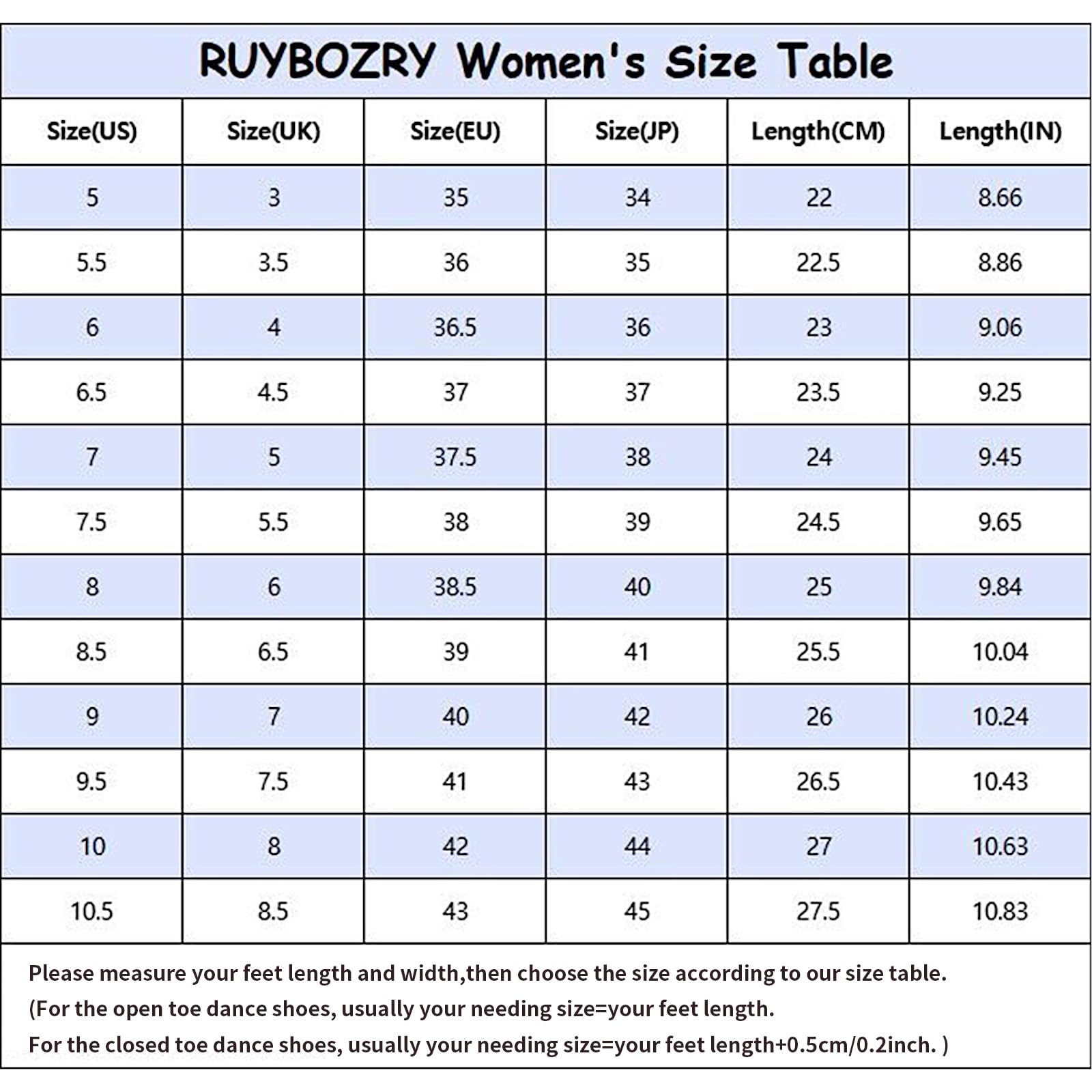 RUYBOZRY Women's Latin Salsa Dance Shoes Ballroom Performance Practice Bachata Dancing Shoes,EM911-7.5,Black,US 7.5