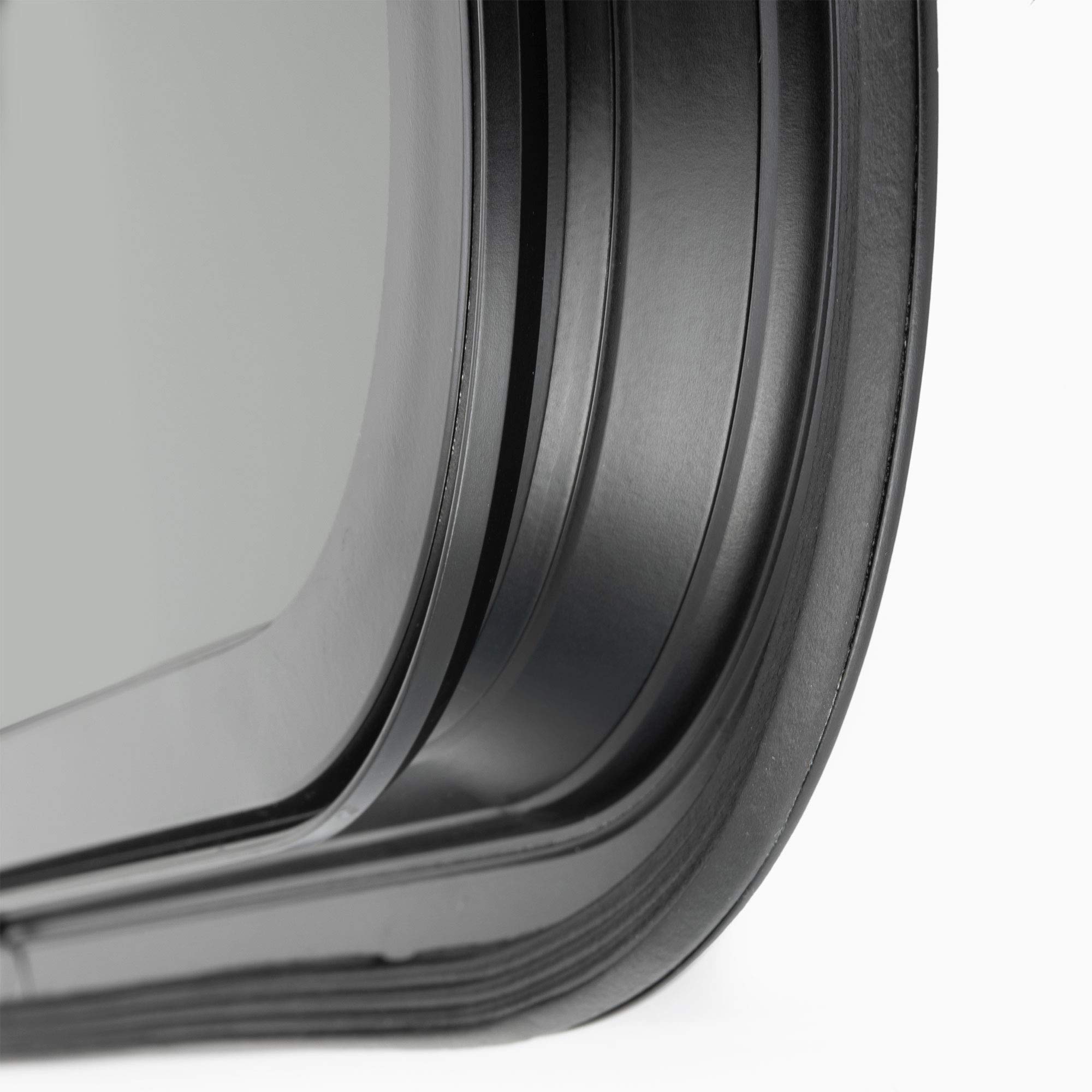 RecPro RV Window | 24" W x 20" H | Teardrop Style Horizontal Slide | 1 1/2 Wall Thickness | RV Window Replacement (2 Windows, with Trim Kit) | Made in USA