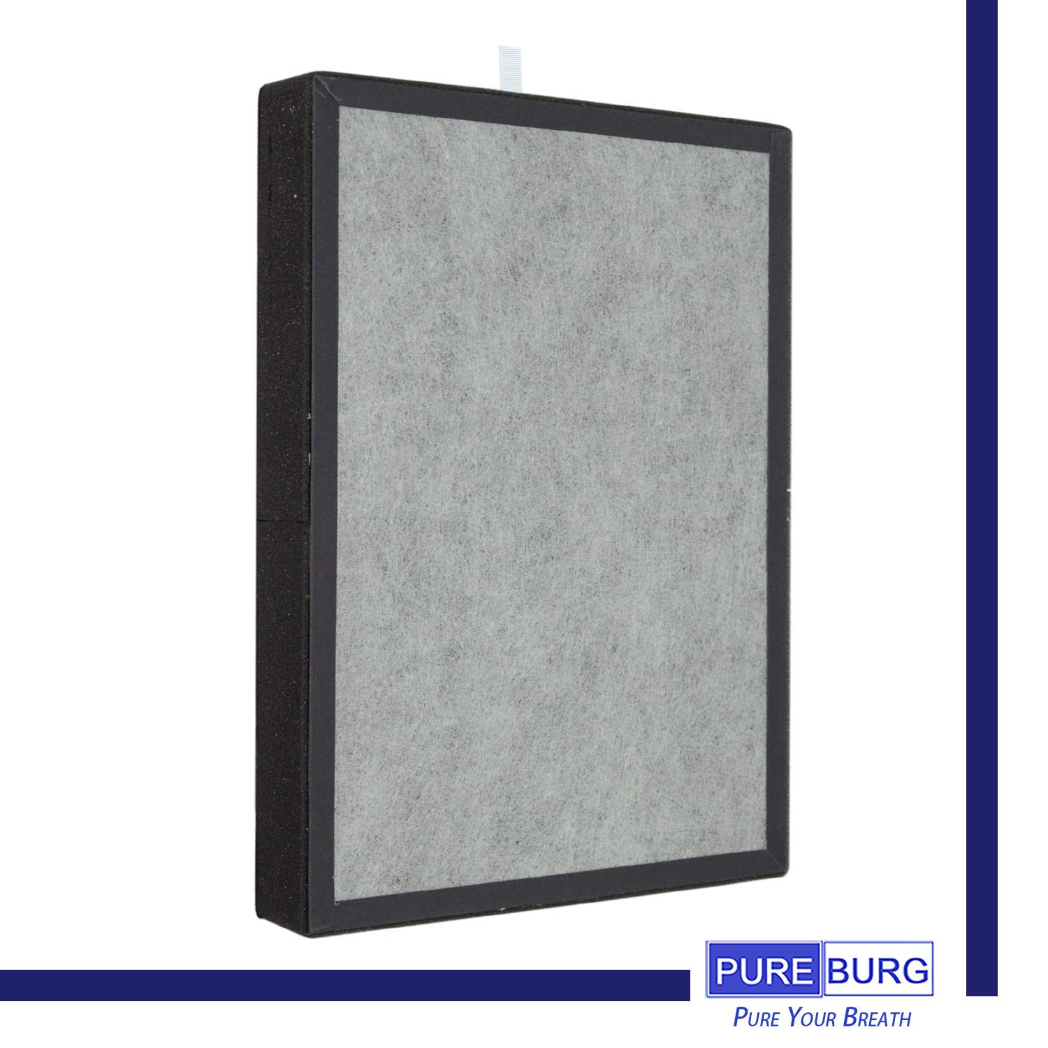 PUREBURG HP700 Replacement True HEPA Filter Set Compatible with Hunter H-HF700-VP H-PF700 Fits Hunter HP700 Medium Console Air Purifier