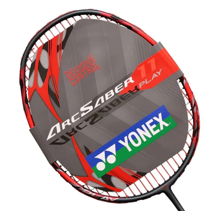 Yonex ArcSaber 11 Play Grayish Pearl Badminton Racuqet, (CHOICE of STRING & TENSION) (EXBOLT 65 WHITE)