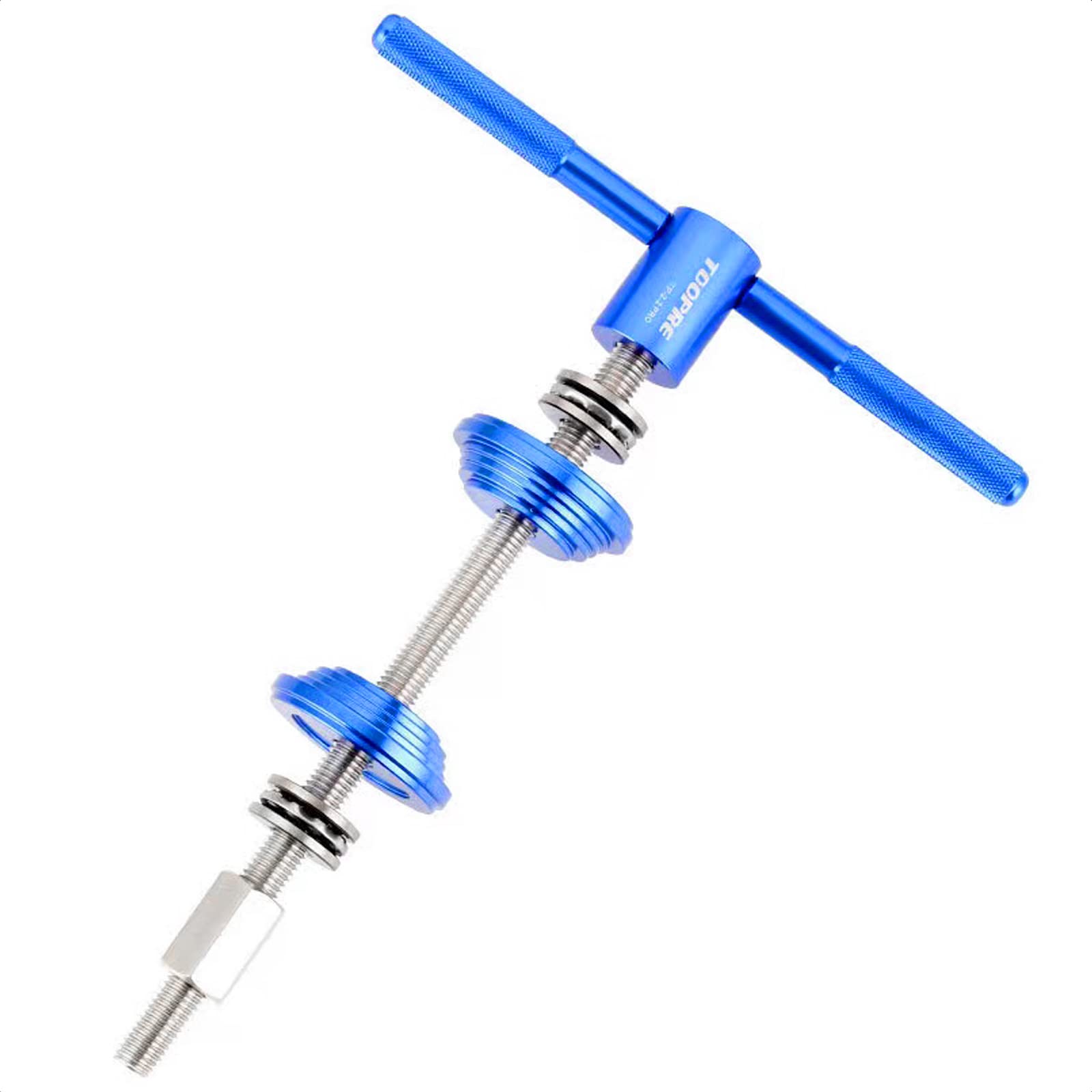TISEKER Upgraded Version - Bike Headset Cup and Bottom Bracket Press Installation Tool, Head Parts Press-in Tool, BB Repair Tool for Mountain Bicycle, Road Bike, MTB