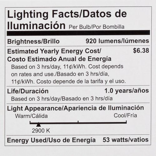 Philips 429365 Halogen PAR30L 75 Watt Equivalent 25 Degree Flood Light Bulb,Soft White, 2 Pack