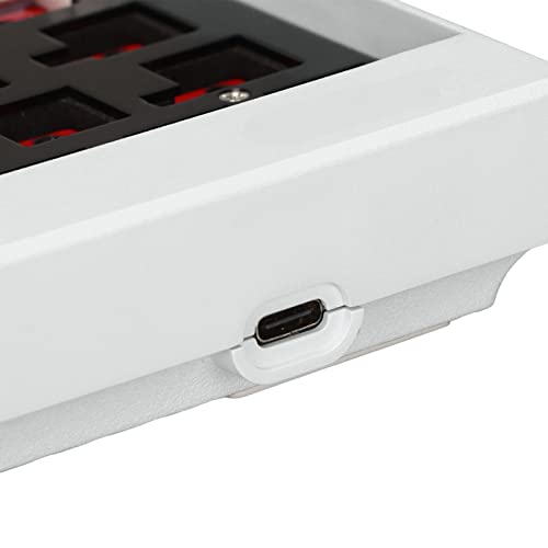 Yoidesu Mechanical Keyboard DIY Kit, 61 Keys Hot Swappable RGB Custom Mechanical Gaming Keyboard Kit, 3Pin/5Pin Switch, Wireless 2.4G/Bluetooth/Type C Wired Keyboard(White)